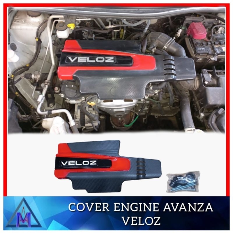 MESIN Engine Cover Avanza Veloz 2022 Up Cover Upper Engine Cover Veloz ...