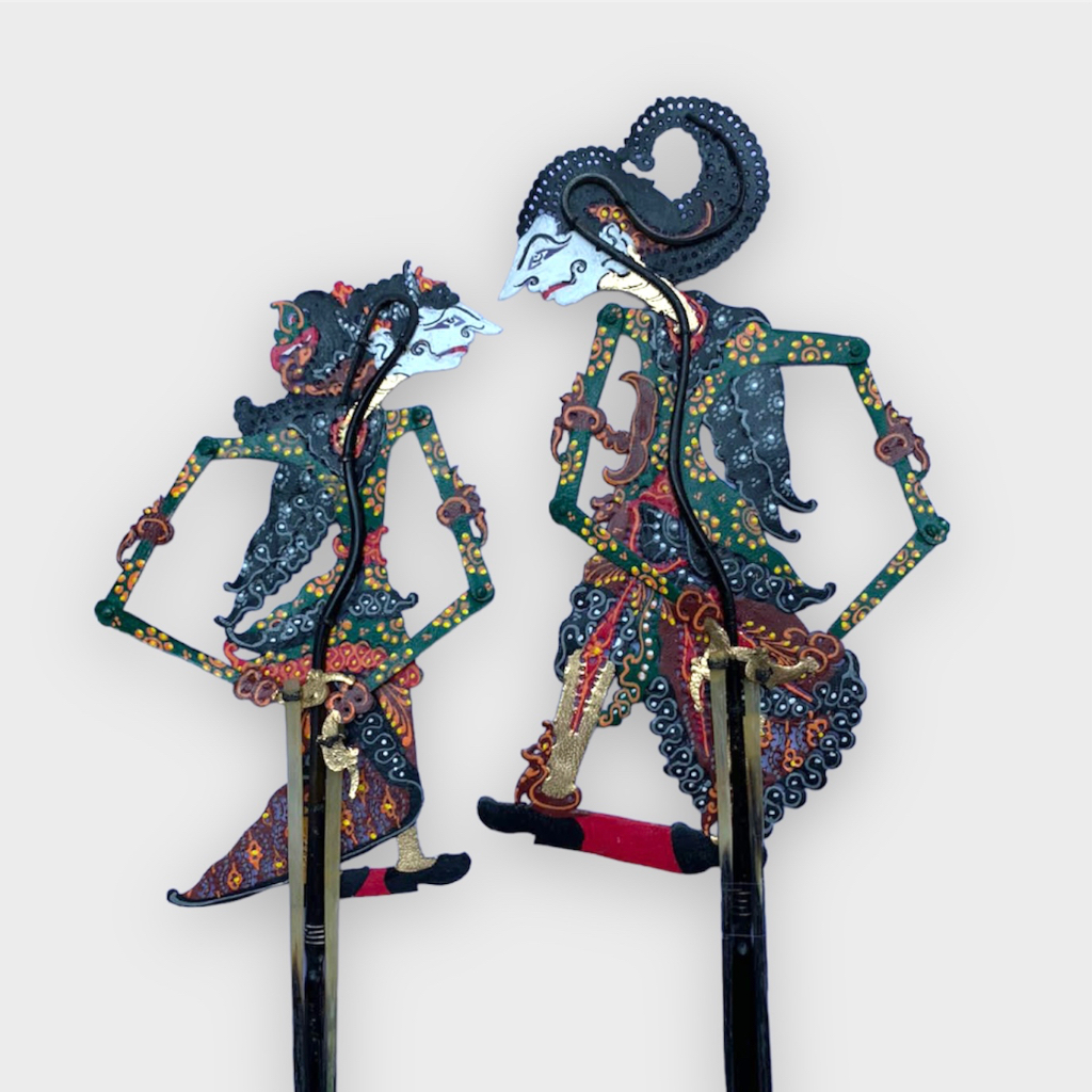 Kamajaya Genuine Leather Puppet and Ratih Fine Quality Size 16 cm ...