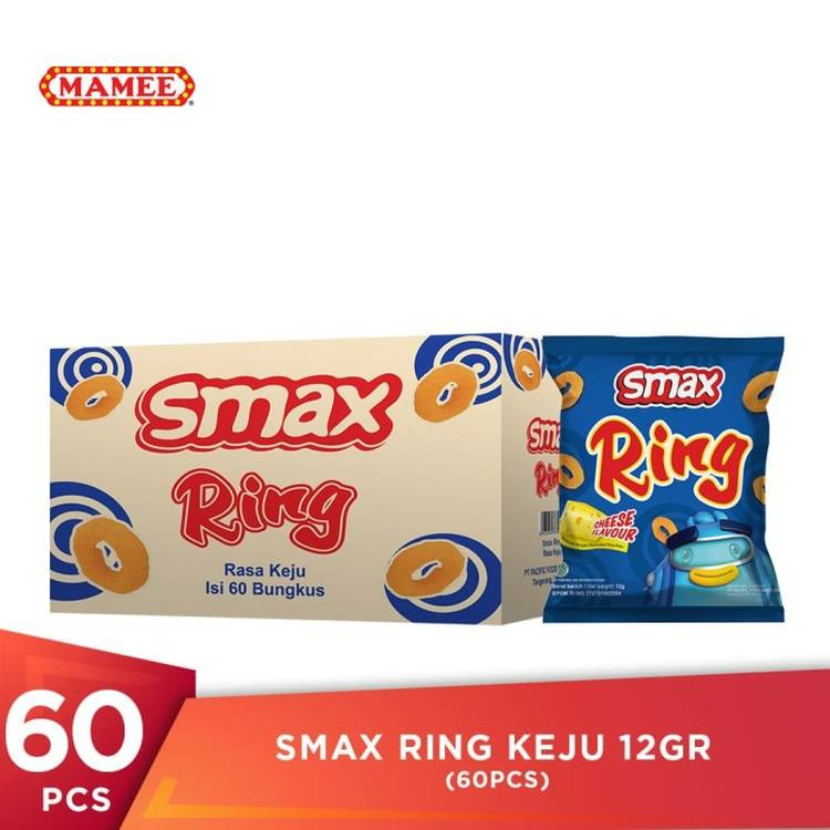 SMAX CARTON RING CONTENTS 60 x 12gr RETAIL CHEESE RENCENG CHILDREN'S ...