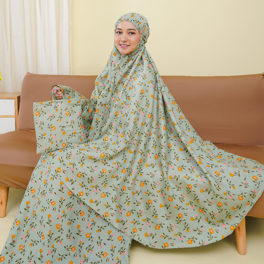 Princess Dania Premium ANNETHA All Over Rayon Bali Adult Mukena ...