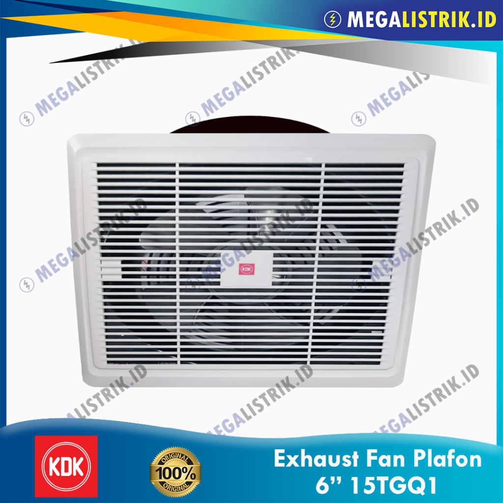 Kdk 15TGQ1 6" CEILING EXHAUST FAN / EXHAUST FAN CEILING 15TGQ 15 CM 6 ...
