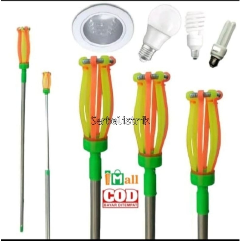 8 finger light installation stick/ Multi-purpose Plc Spiral Led Light ...