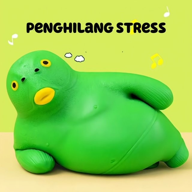 HIJAU Green Monster Squishy Toy Squeeze Cute Doll Squishy Filled with ...