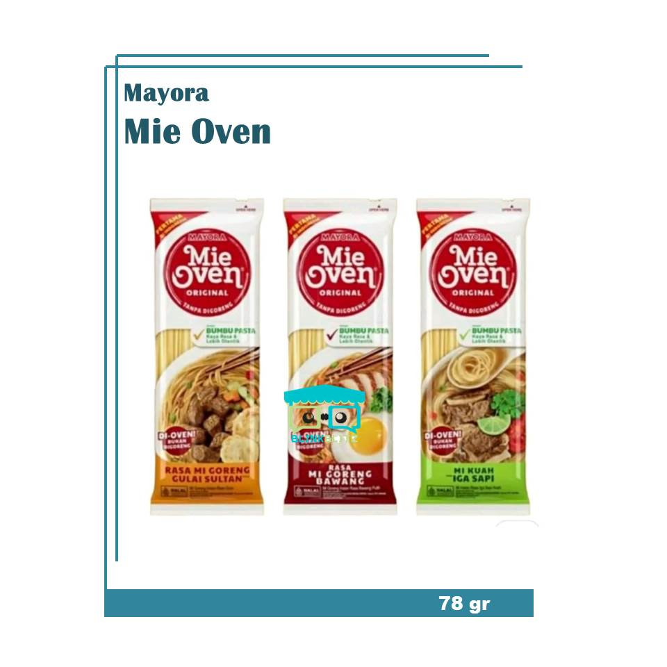 Mie Oven Mayora All Varian Original Instant Noodle Fried Gulai Sultan ...