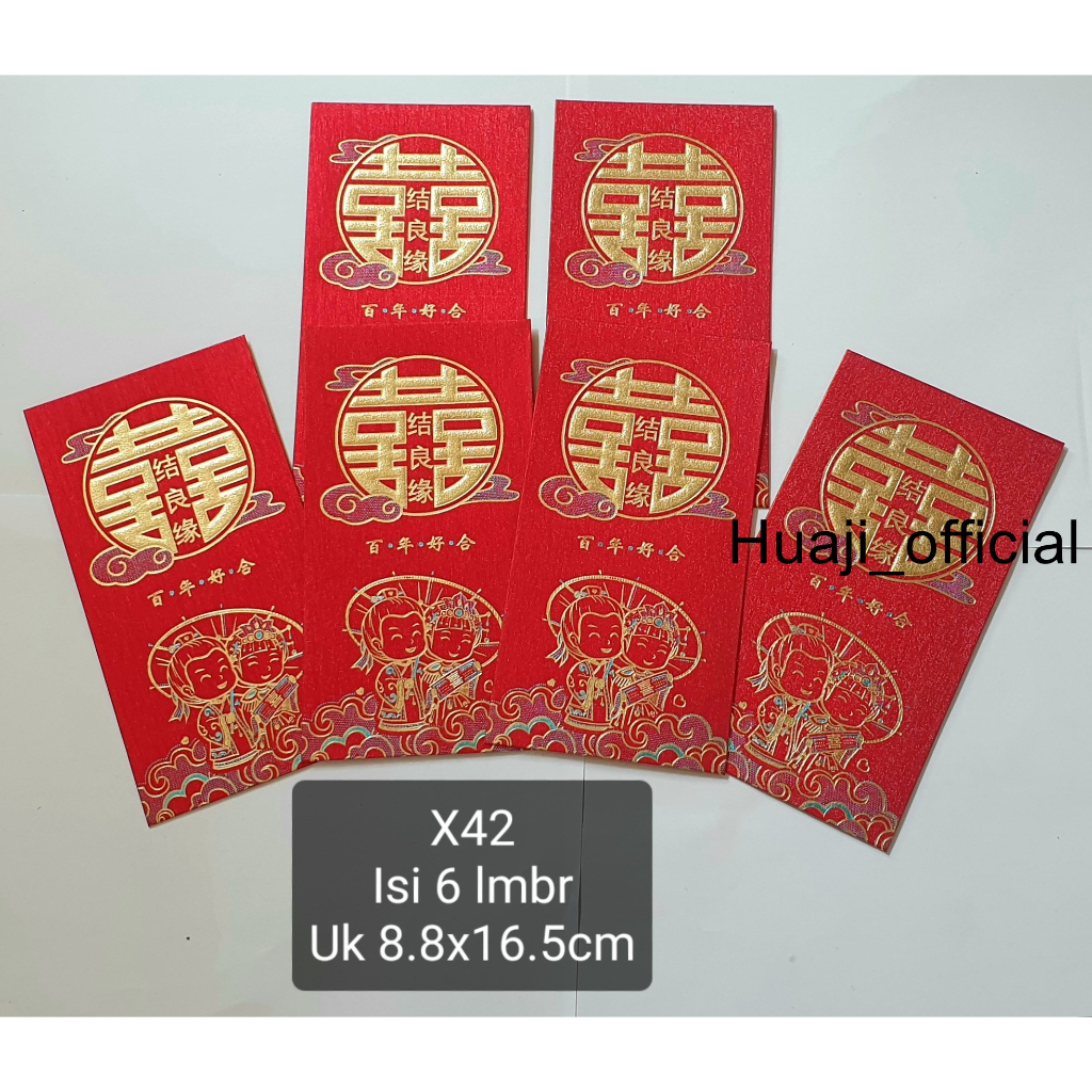 Long WEDDING ANGPAO Envelope WEDDING ANGPAO Envelope ANGPAO Thick Milk ...