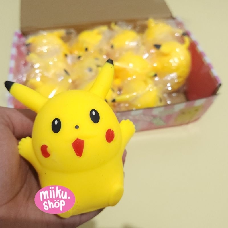 Pokemon PIKACHU SQUISHY SQUEEZE TOY | Shopee Malaysia