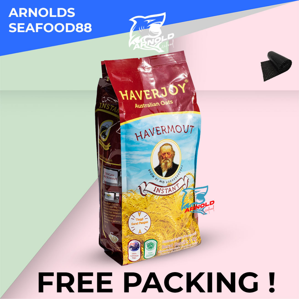 Haverjoy Oatmeal / Haverjoy Havermout Australian Oats INSTANT 1 KG ...