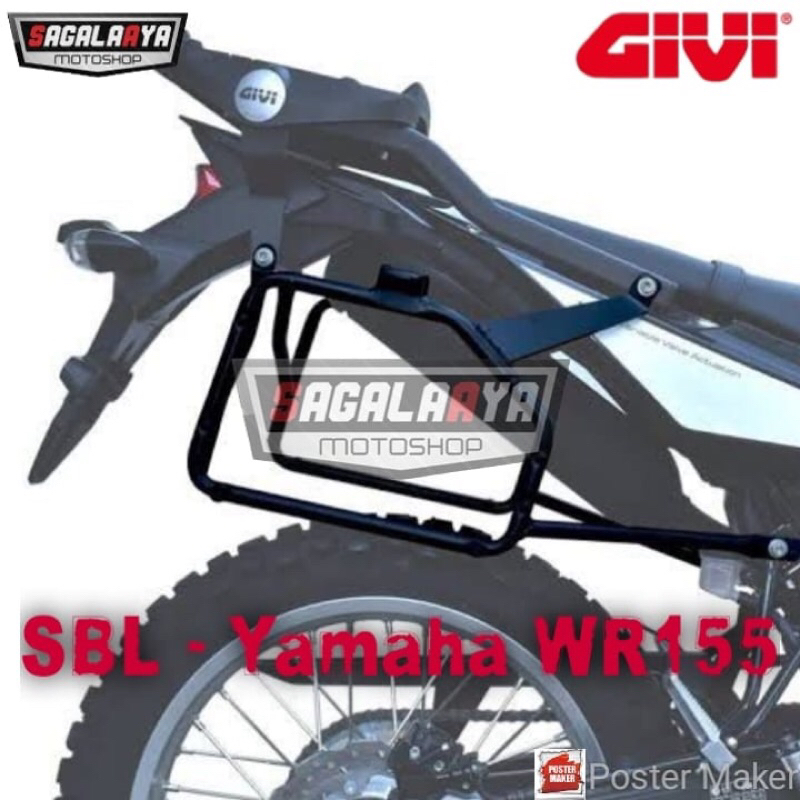 Bracket Side Box Givi SBL Yamaha WR155 original For E22 E22NS E23NS E ...