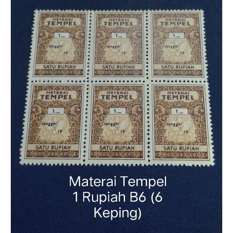 Original B6 Rupiah Paste Matrai (6 Pieces) | Shopee Malaysia