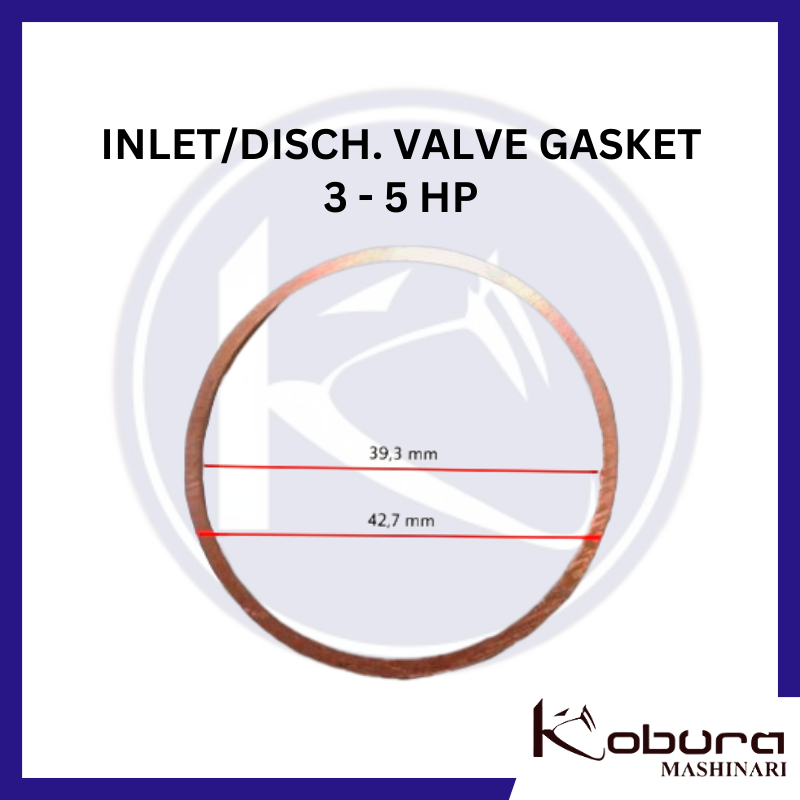 Inlet / Discharge Valve Gasket 3-5 HP Air Compressor | Shopee Malaysia