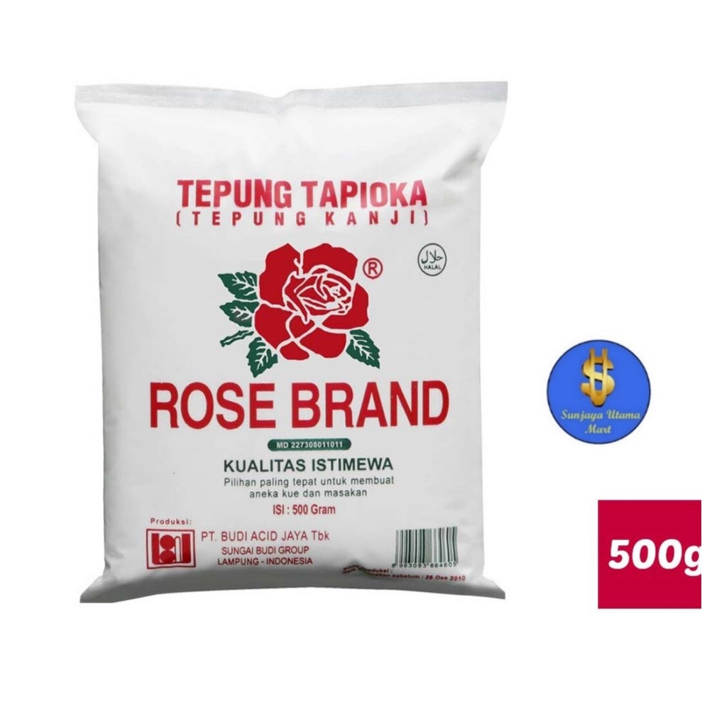 Tapioca Rose Brand Flour (Tepung Kanji) 500gr-Rose Brand Tapioca Flour ...