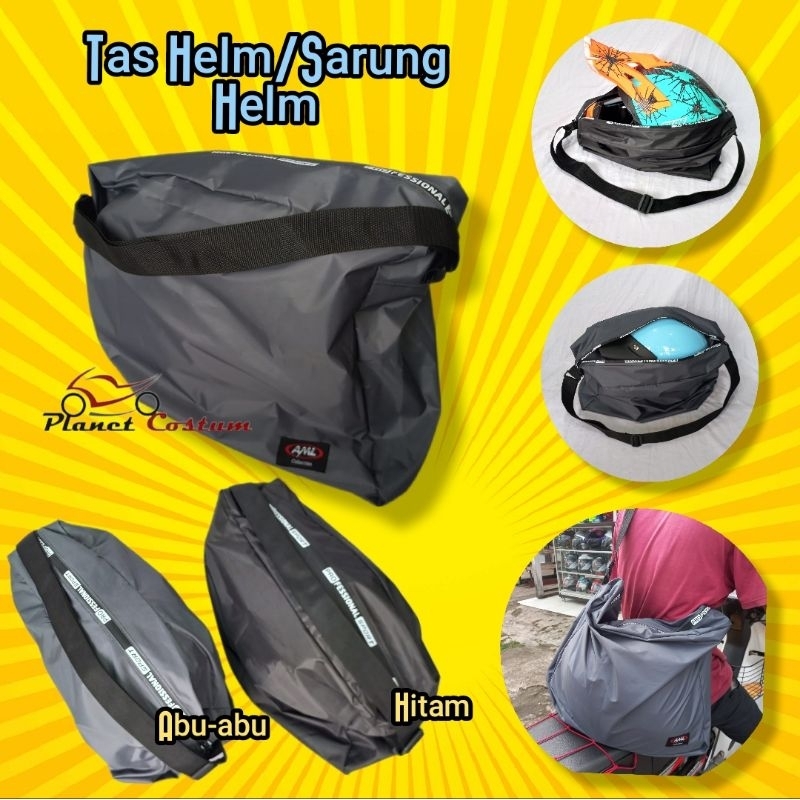 PCTH1 waterproof balloon taslan helmet cover/helmet bag | Shopee Malaysia