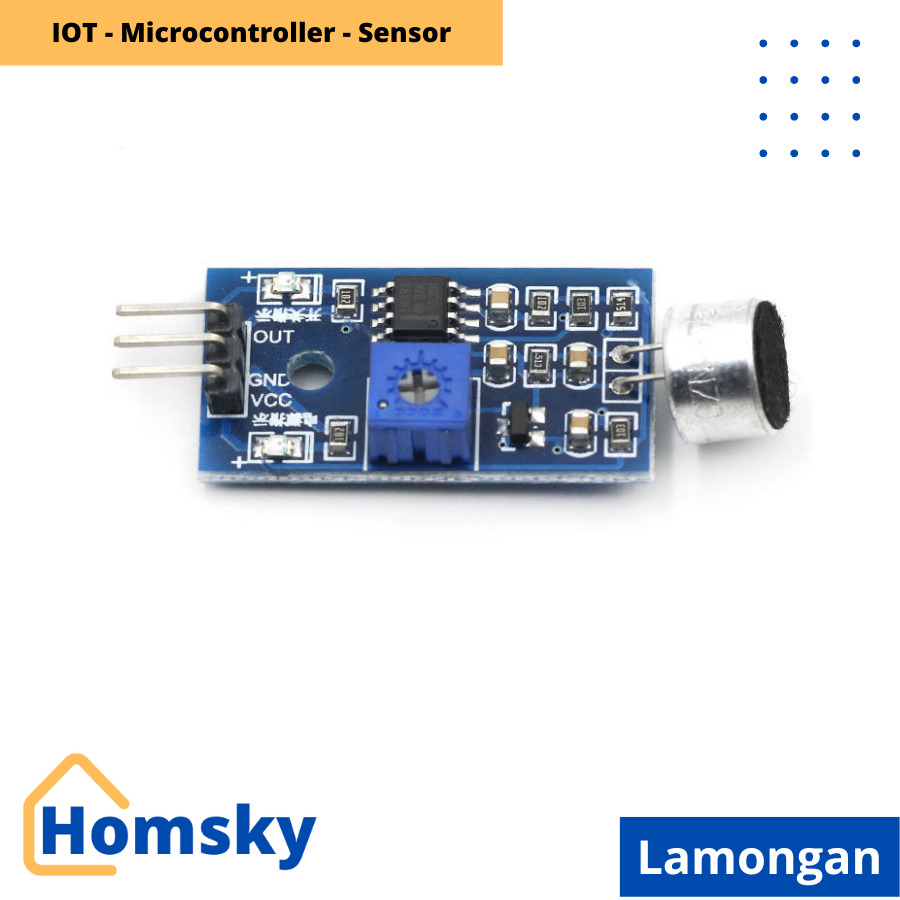 Voice Detection Sensor Module FC-04 Voice Detection Module Sensor IOT ...