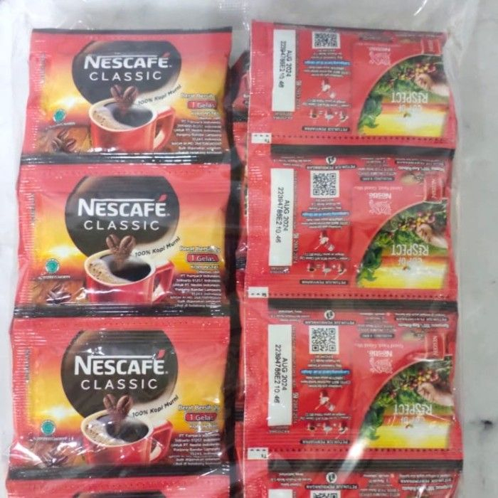 Nescafe Classic sachet 2gr/1 pack Of 60 Sachets | Shopee Malaysia