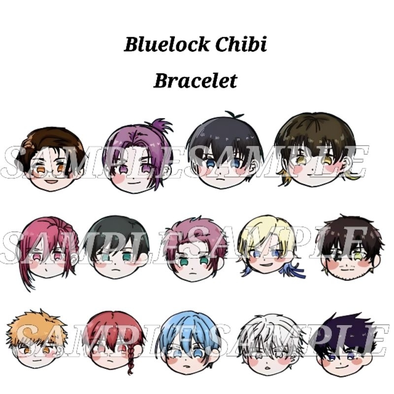 Blue Lock Bracelet Acrylic Anime | Shopee Malaysia
