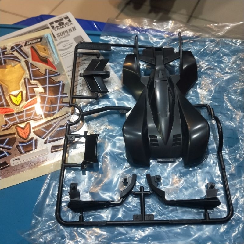 Body Tamiya Beak Spider Premium Chassis S2 Original Tamiya | Shopee ...