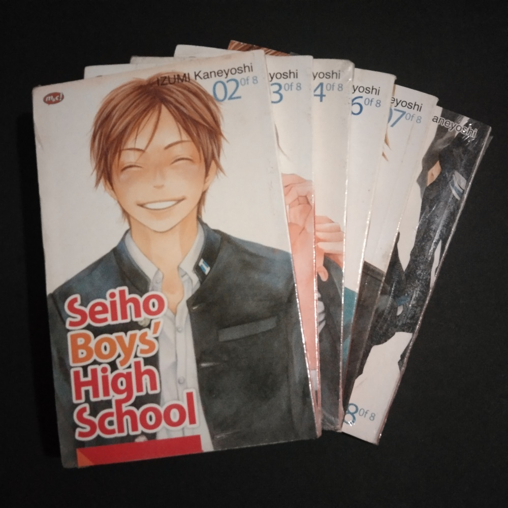 Seiho Boys High School Comics vol 7 8 (M&C) | Shopee Malaysia