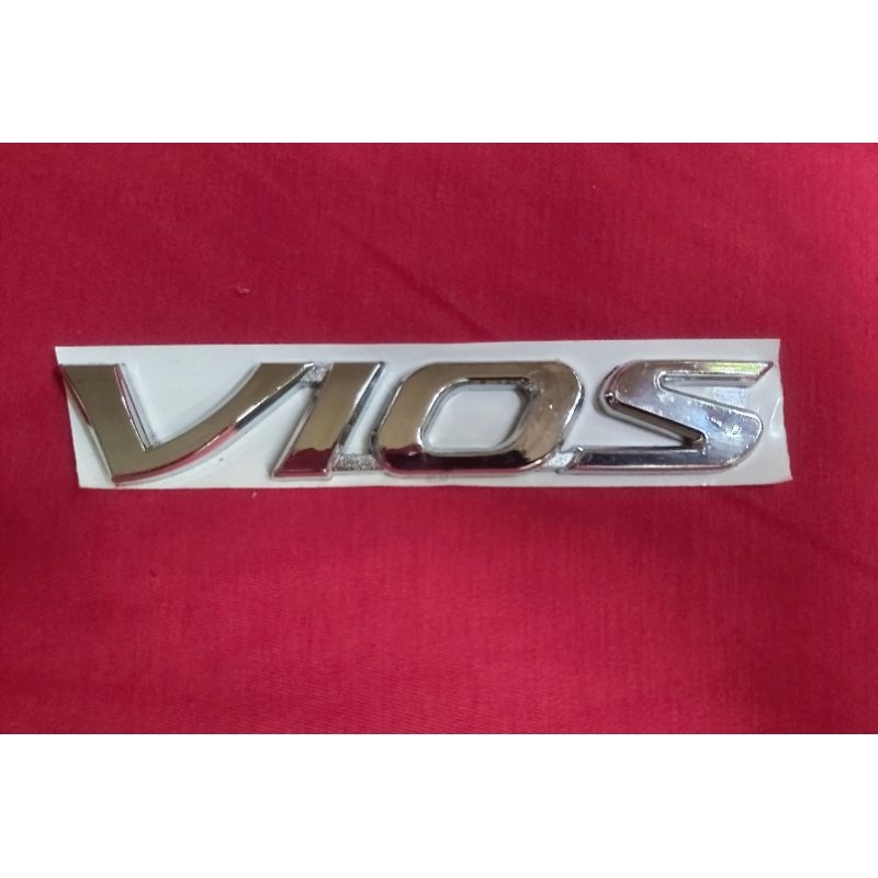 Toyota Vios Chrome Emblem Logo | Shopee Malaysia