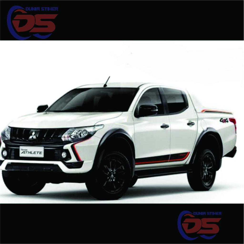The Newest Triton Athlete Car Sticker Cool Striping 4x4 | Shopee Malaysia