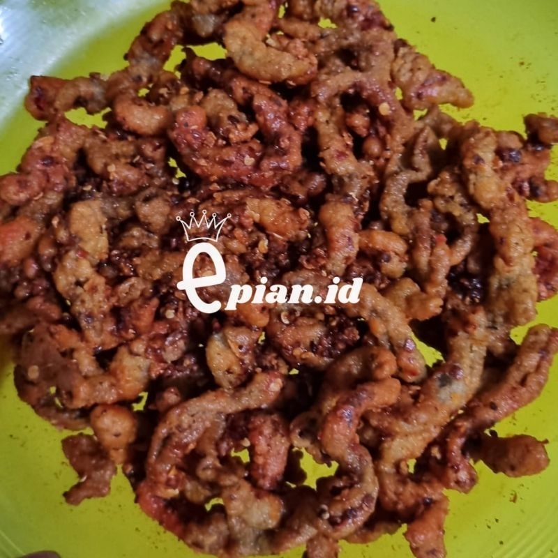 250 Gram Spicy Intestine Chips/Spicy Crispy Chicken Intestine Orange ...
