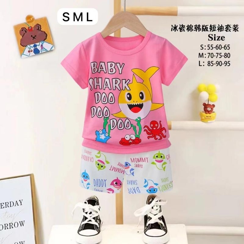 1-6 Years SET IMPORT Children PINKFONG BABY SHARK/BABY SHARK MOTIF | Shopee Malaysia