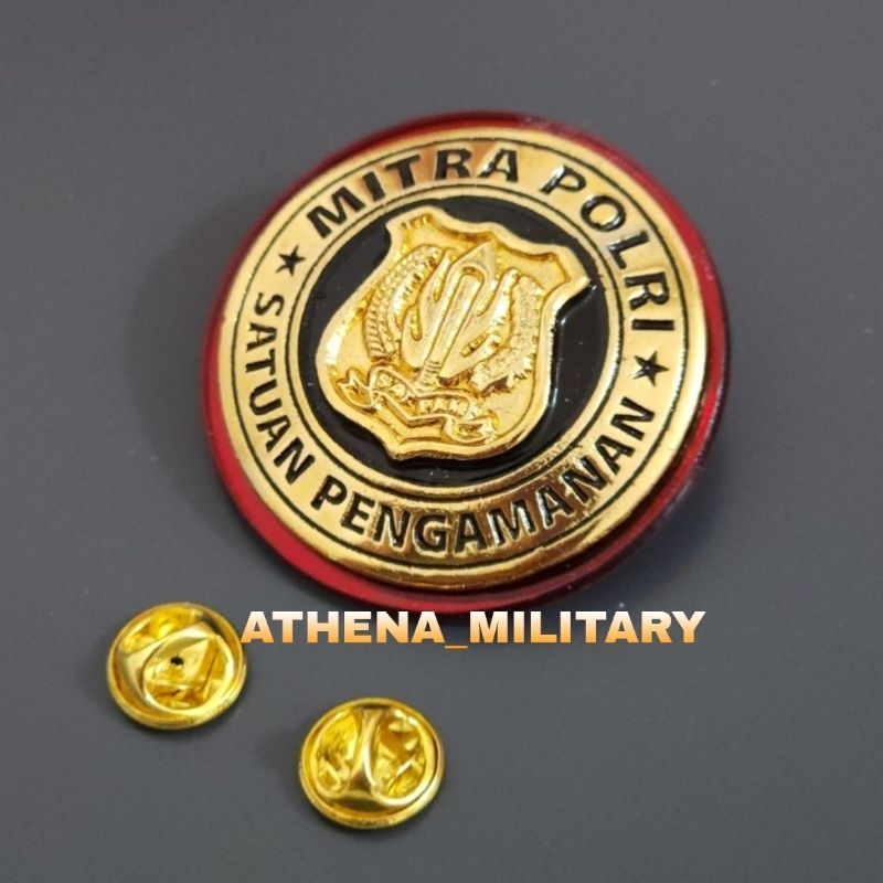 Mika Security Guard Police Partner Pin | Mirror Security Guard Police ...