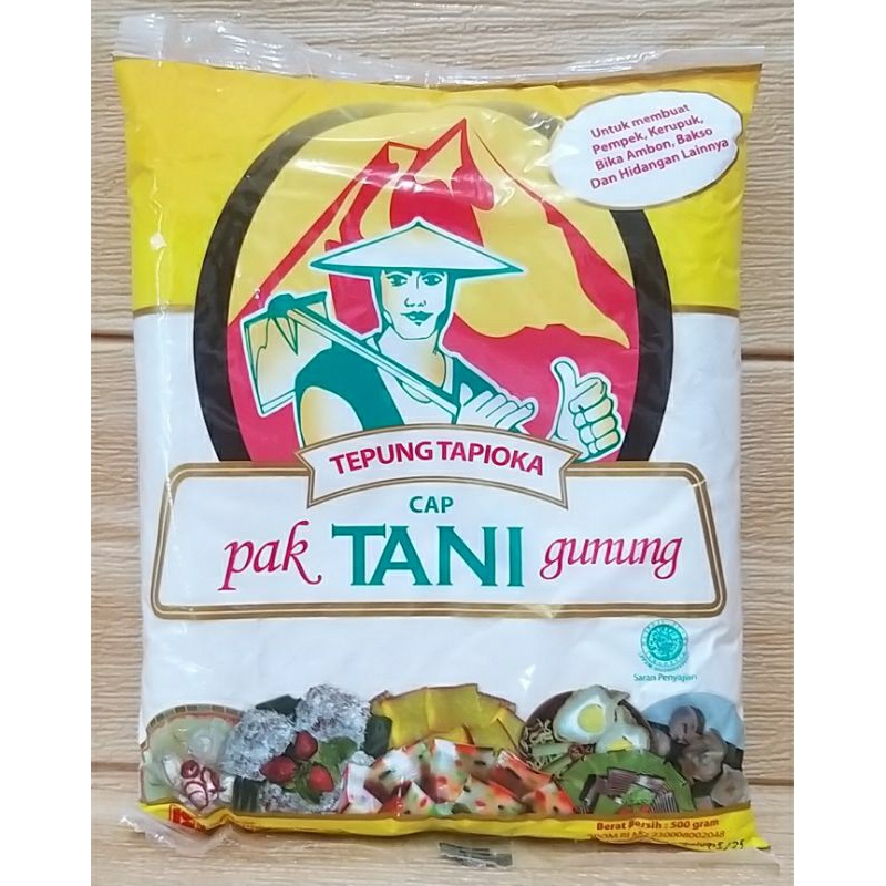 Pak Tani Gunung Tapioca Flour 500gr / Tani Kanji Flour / Tani Cap ...