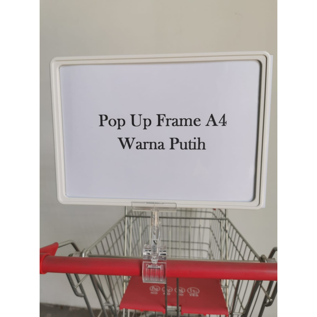 A4 Size Pop Up Frame - Minimarket Price Board - A4 Size Shop Pole | Shopee Malaysia