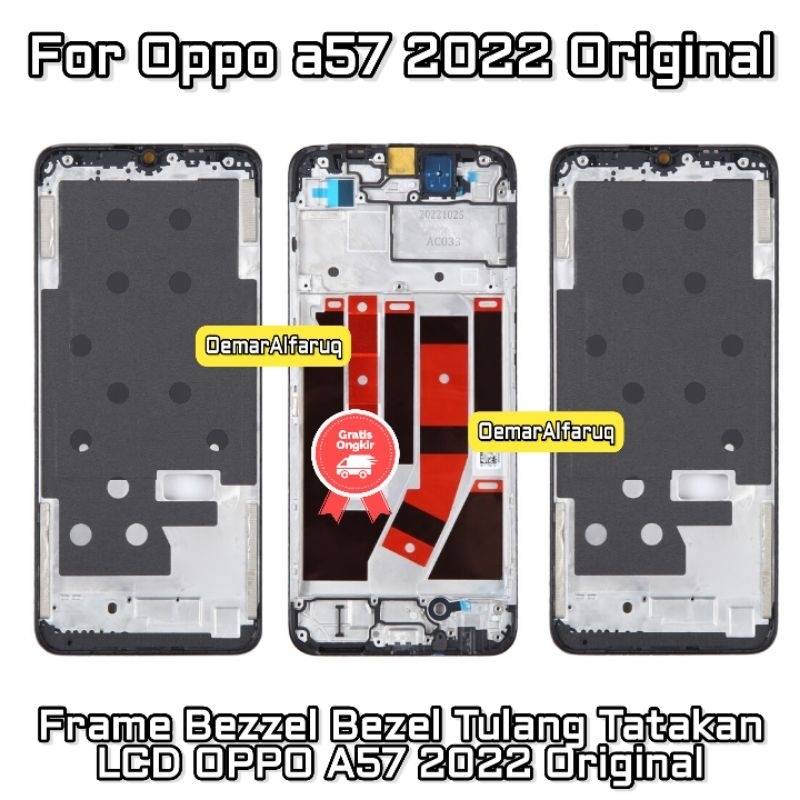 Lcd Frame Bezel Bazel Middle Bone LCD Placemat OPPO A57 2022 Original ...