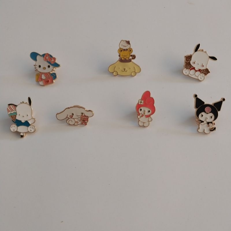 Sanrio Pin / Sanrio Brooch / Sanrio enamel Pin / My Melody Cinnamoroll ...