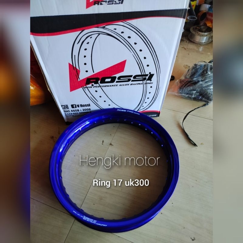 Rossi rims wide tread ring 17x300 blue (unit price) | Shopee Malaysia