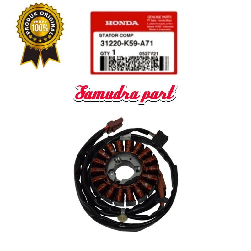 Spool Spool Stator Comp Vario 150 New Sensor CKP new Vario 150 Original 31220K59A71 | Shopee ...