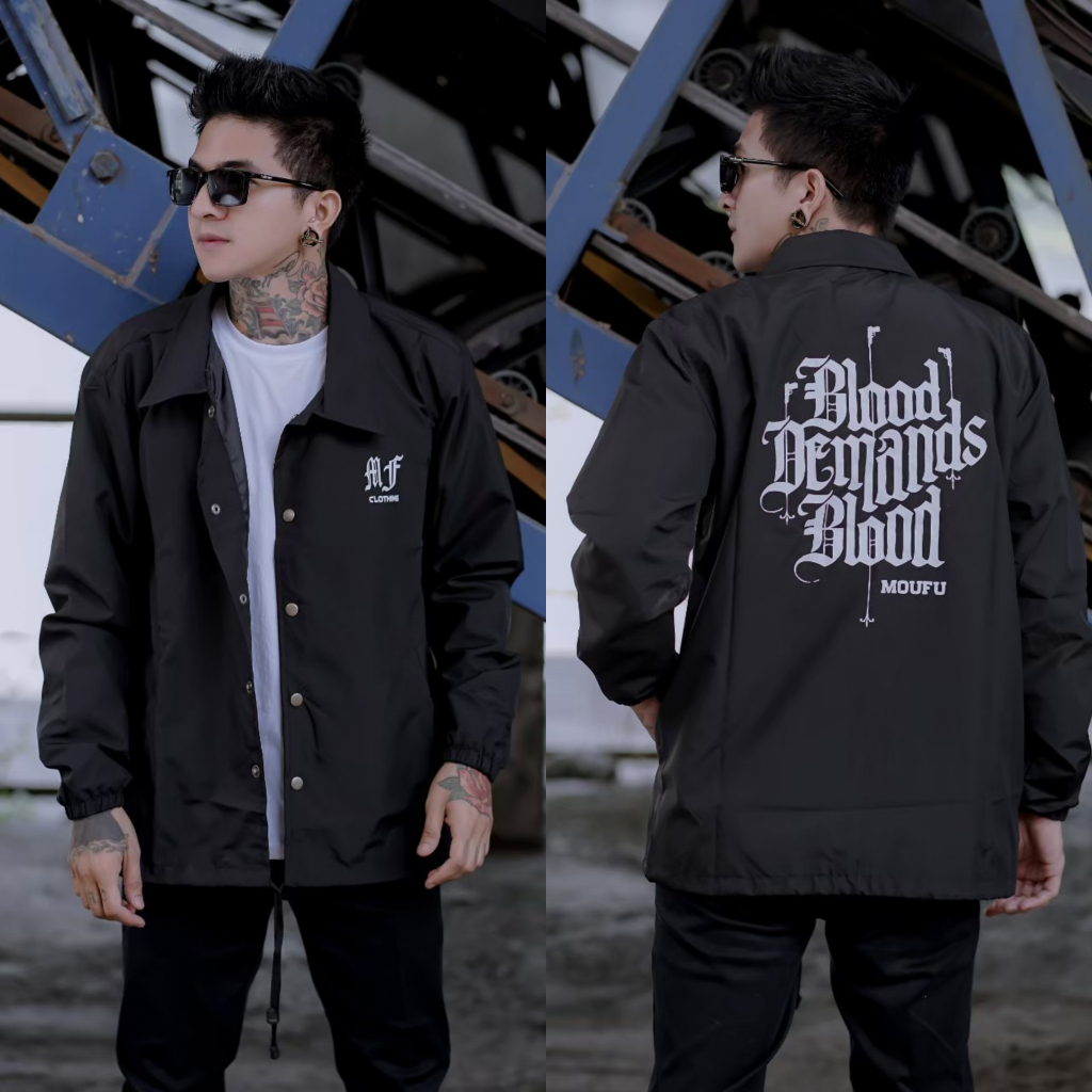 Original DISTRO MEN'S COACH JACKET - LATEST PREMIUM WINDBREAKER ...