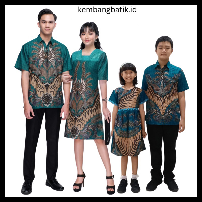 Dress Batik Couple Set Family Couple Ready Big Size Jumbo 5L | Shopee ...