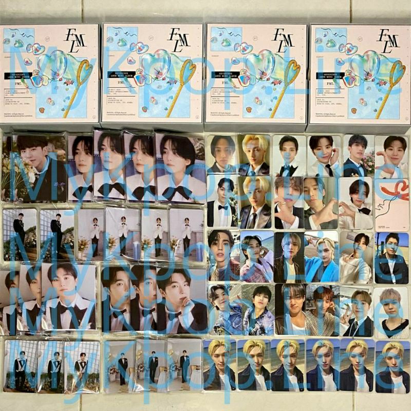 Album Seventeen FML CARAT FULLSET Unsealed RPC Sealed Choose Cover Carver YES24 READY INA POB PC ...