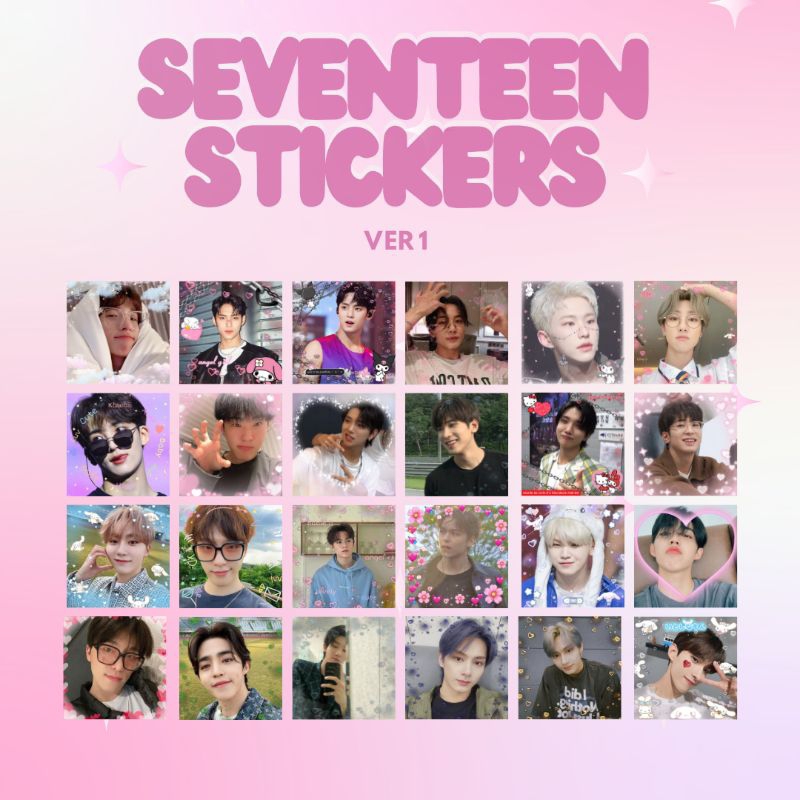 [90Pcs] Seventeen SVT LOVE MAIL STICKER FREBIESS STICKER DECO KPOP ...