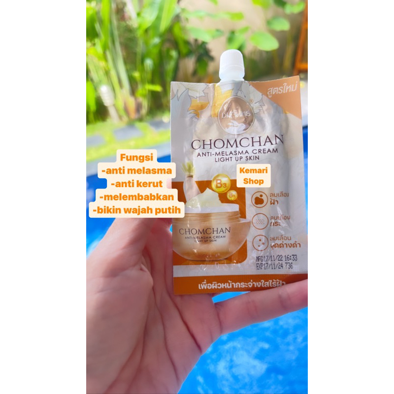 Chomchan ANTI MELASMA CREAM THAILAND ORIGINAL | Shopee Malaysia
