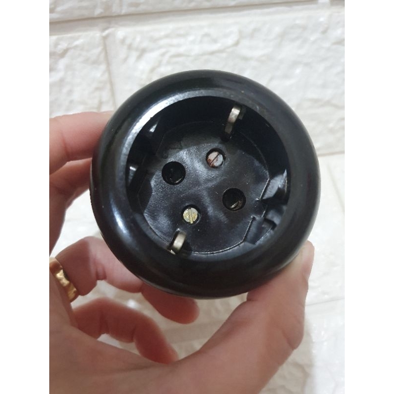 Original Vintage old school plug socket made in holland ceramic ...