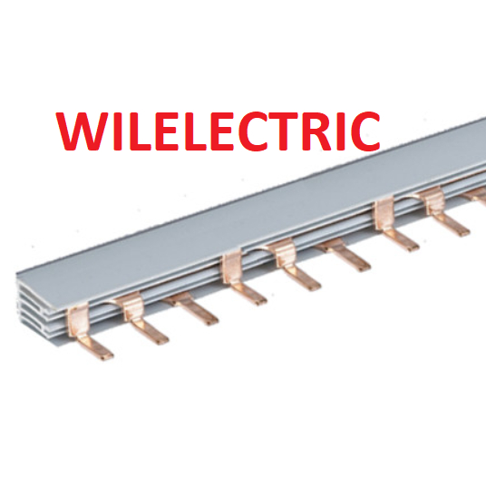 Mcb 3P 3 phase 1m 1 meter copper jumper rail comb Busbar | Shopee Malaysia