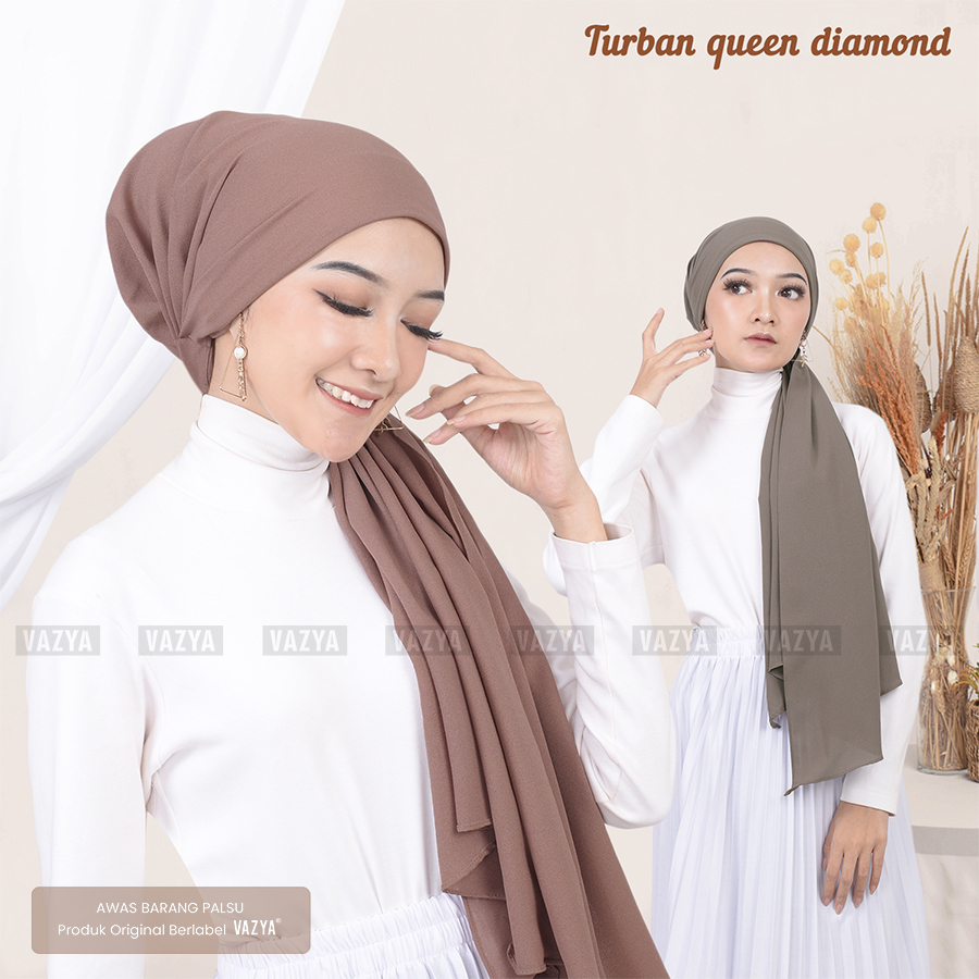Adult Party Instant Turban / Queen Diamond Instant Turban Tudung Sarung ...