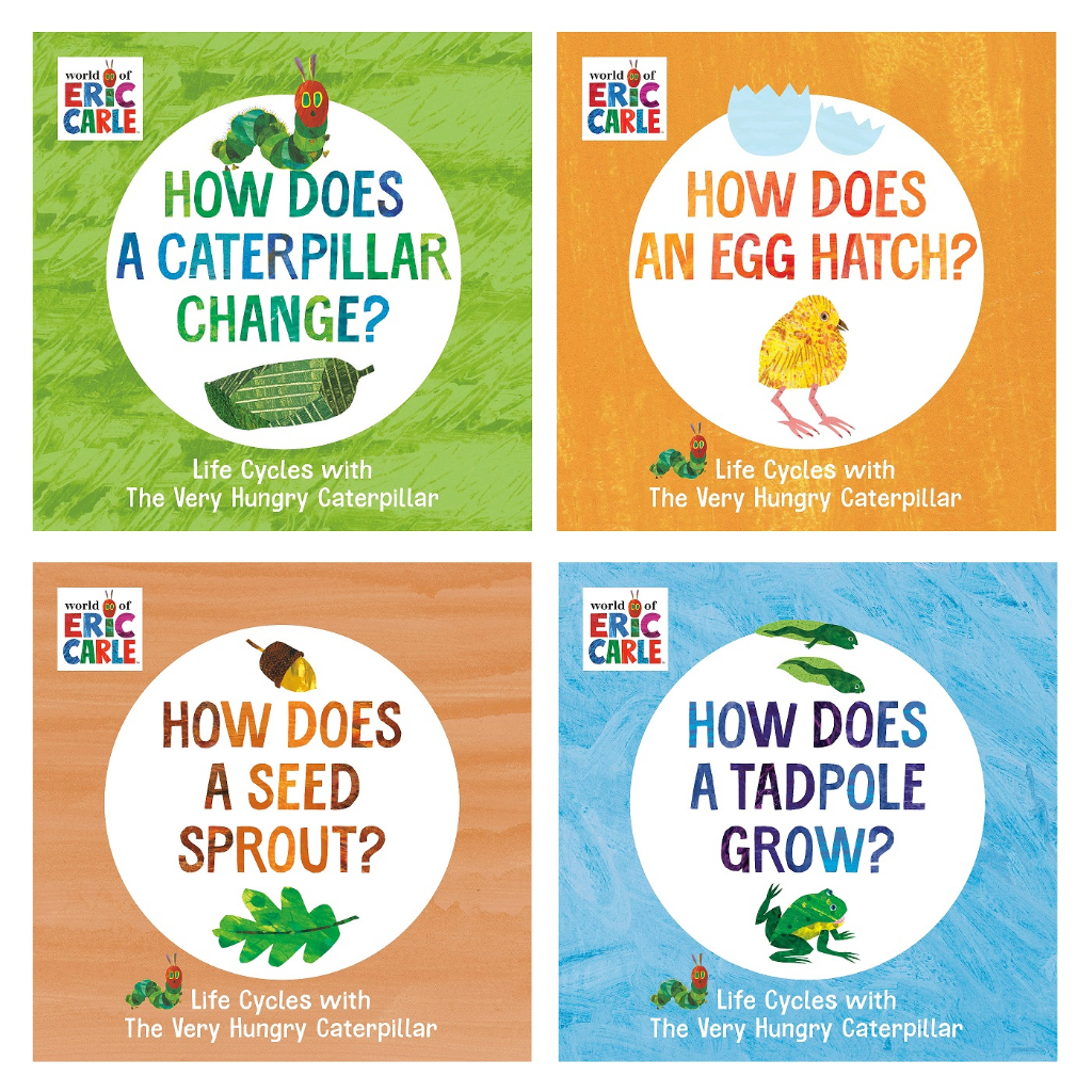 Life Cycles with The Very Hungry Caterpillar Book Series | Shopee Malaysia