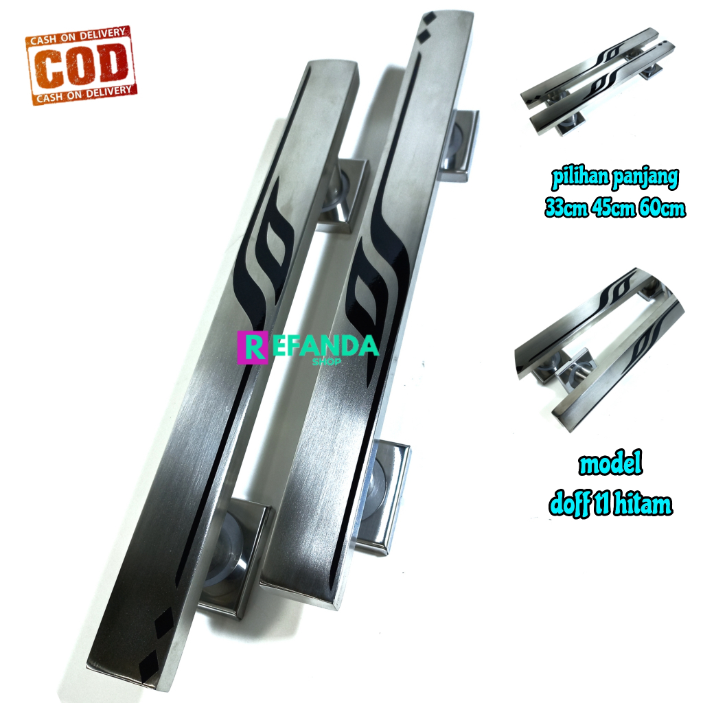 Modern Minimalist House Door handle Pull Handles Choice Of Length 33cm ...