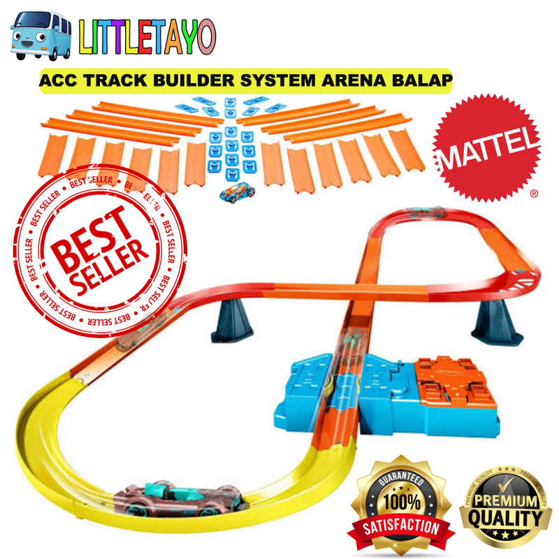 Hot Wheels Track Loop Launcher Ramp Jump Curve Connector Set Arena ...