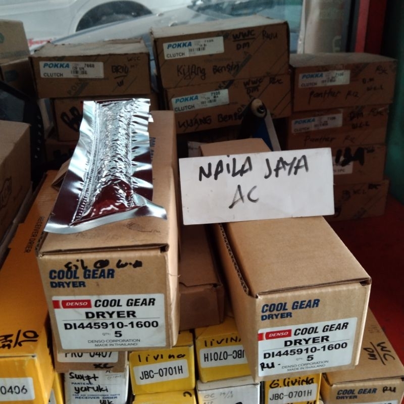 Original DENSO COOL GEAR Car AC Condenser Silica DRYER FILTER | Shopee ...