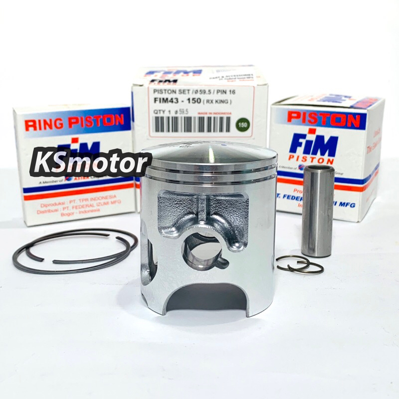PISTON SEHER SET RXK RX KING STD 25 50 75 100 125 150 175 200 225 250 ...