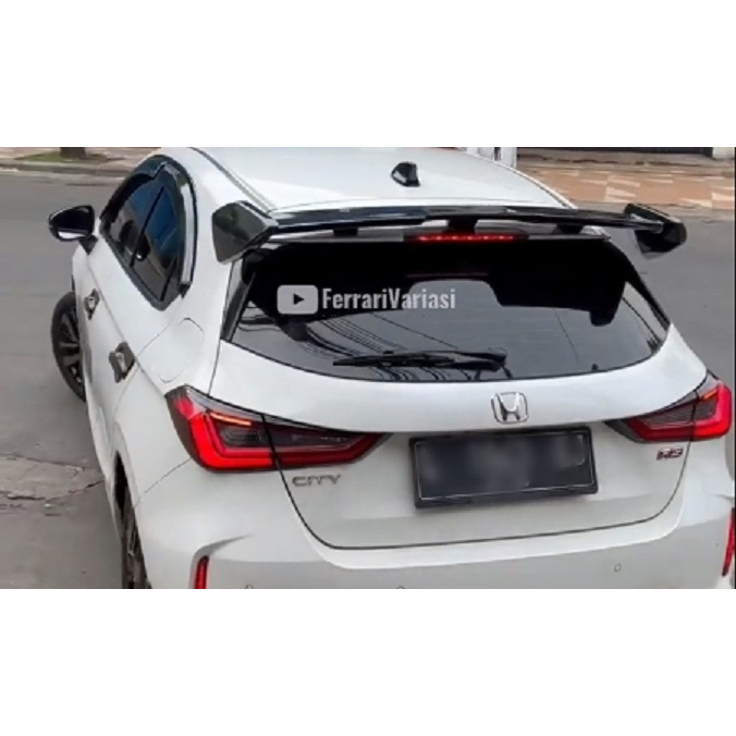 Urbanite style Spoiler for honda City Hatchback ferrari car variations ...