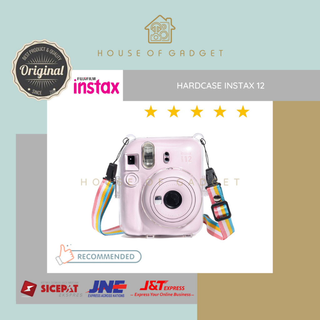 Hard Case Hardcase Fujifilm Instax Mini 12 Camera Camera Clear ...