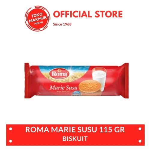 Roma Biscuit MARIE Milk 115 GR | Shopee Malaysia