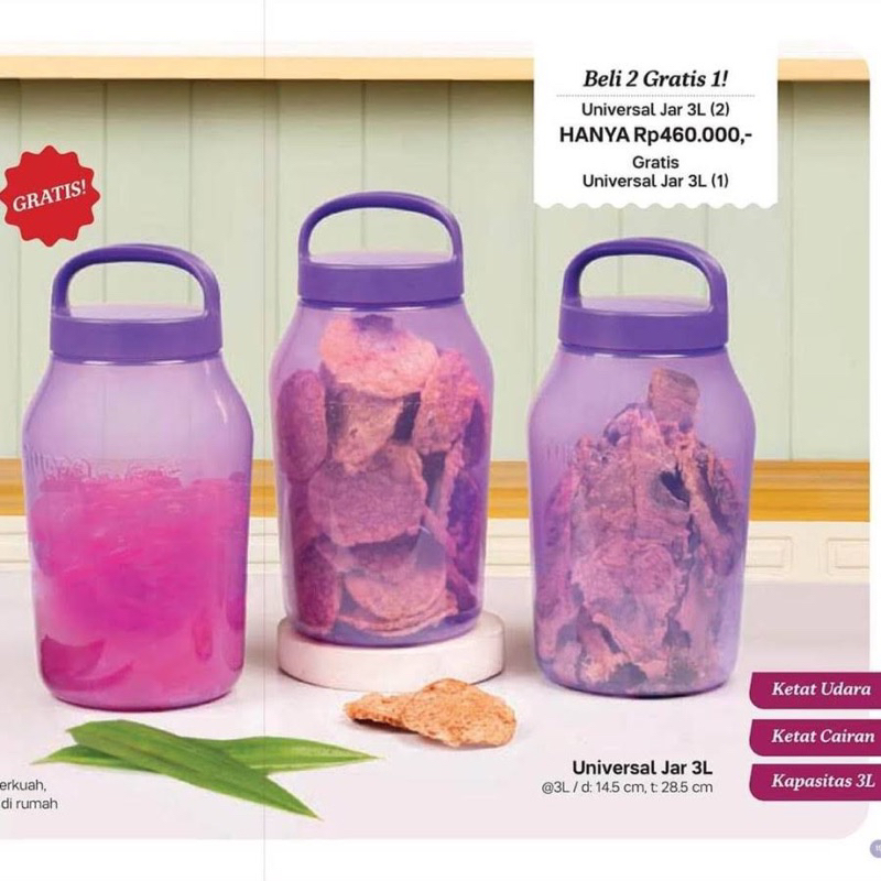 Universal jar 3l (unit) | Shopee Malaysia