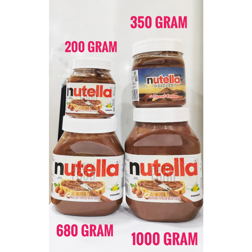 [HALAL] Nutella 1kg HALAL MUI/HAZELNUT SPREAD WITH COCOA 680G/CHOCOLATE ...
